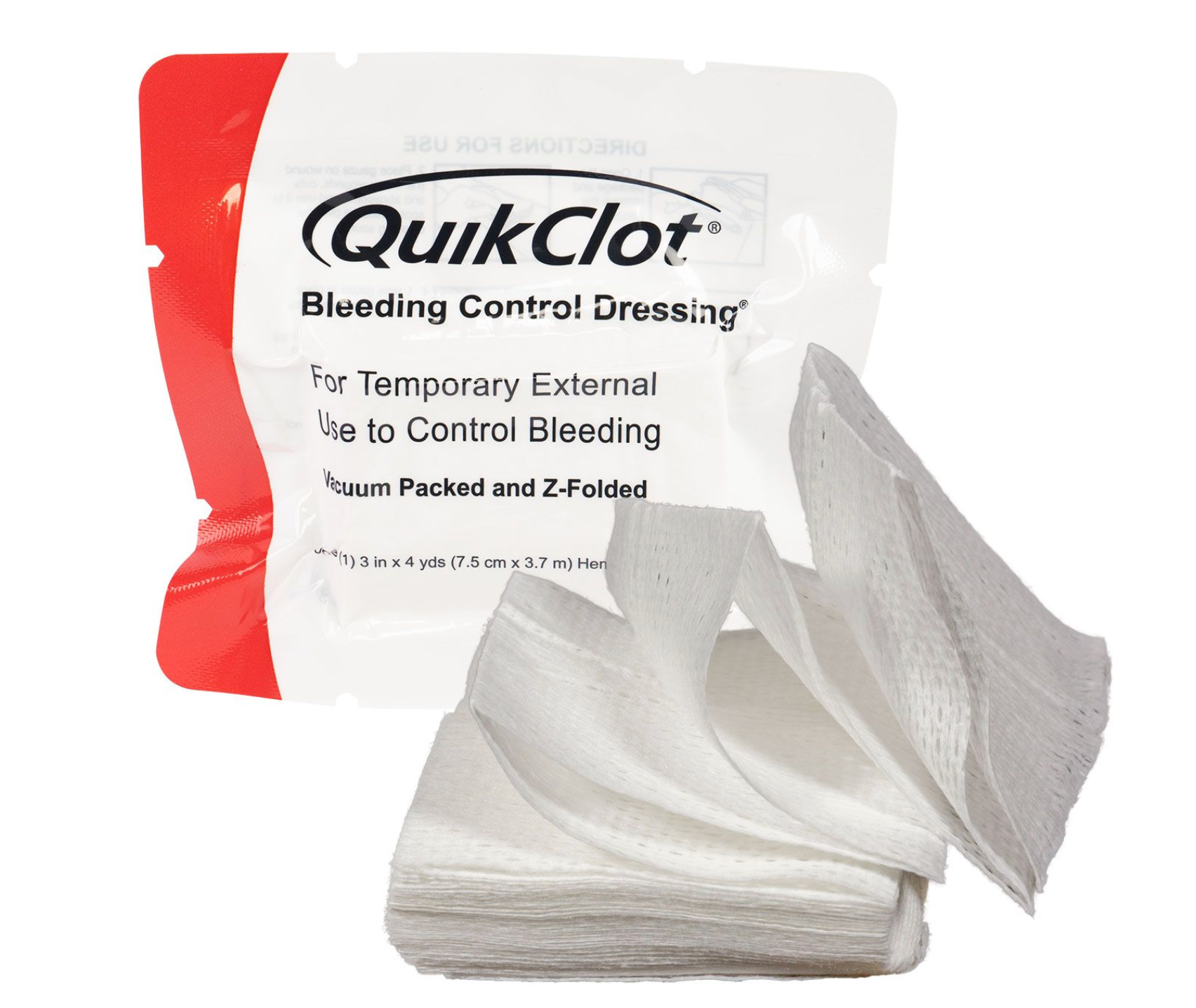 QuikClot Bleeding Control Dressing – Vigilant Store